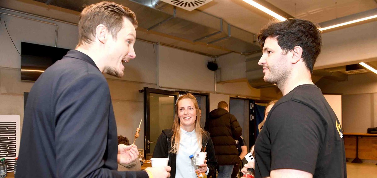 Partner Meet & Greet mit perfektem Abschluss - BG Baskets Hamburg Partner Meet & Greet mit perfektem Abschluss - BG Baskets Hamburg